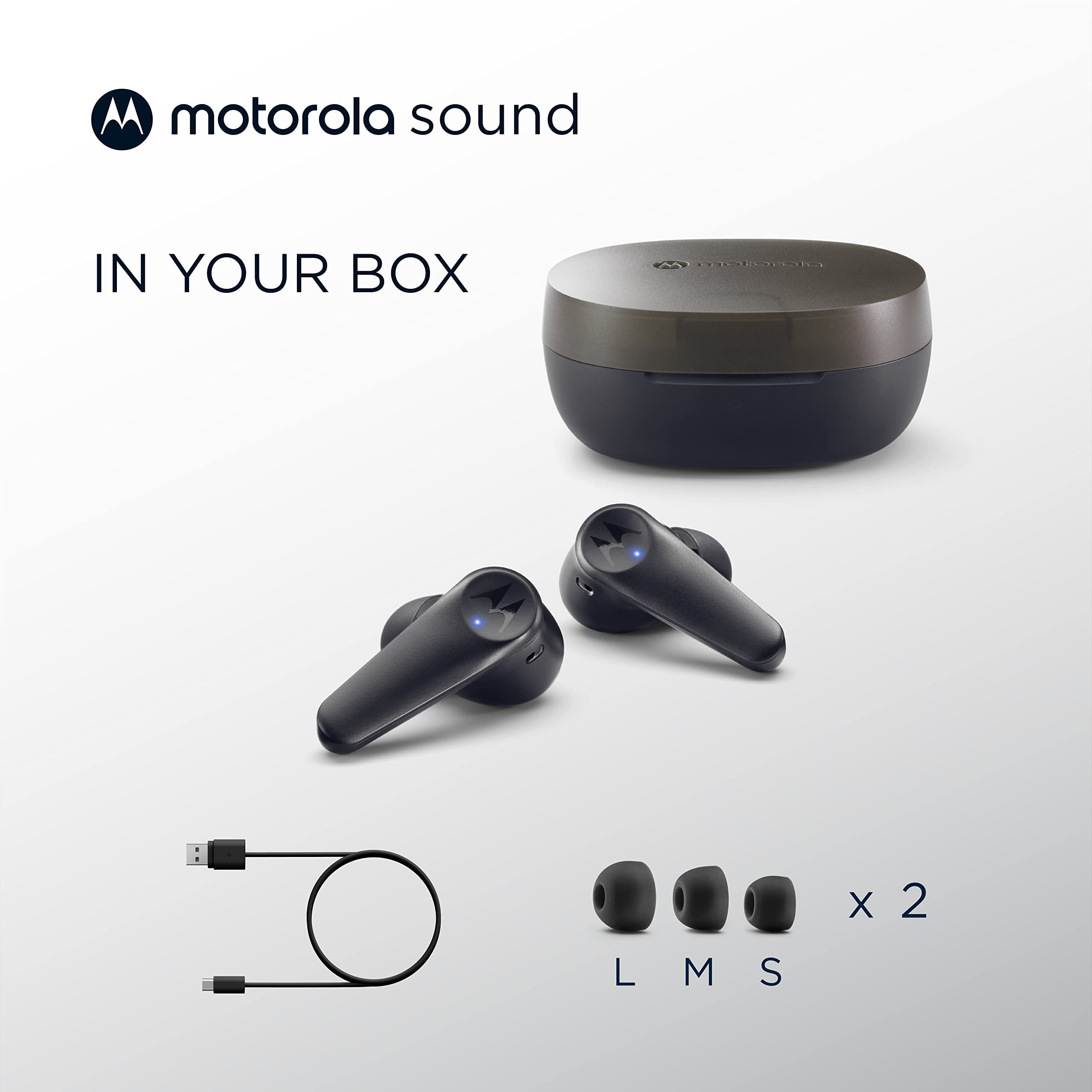 Motorola Sound Moto Buds 600 ANC Earbuds - Hybrid Active Noise ...