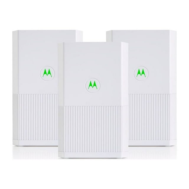 Motorola AC2200 Tri-Band Home Internet WiFi Mesh System | 9000 sq ft ...