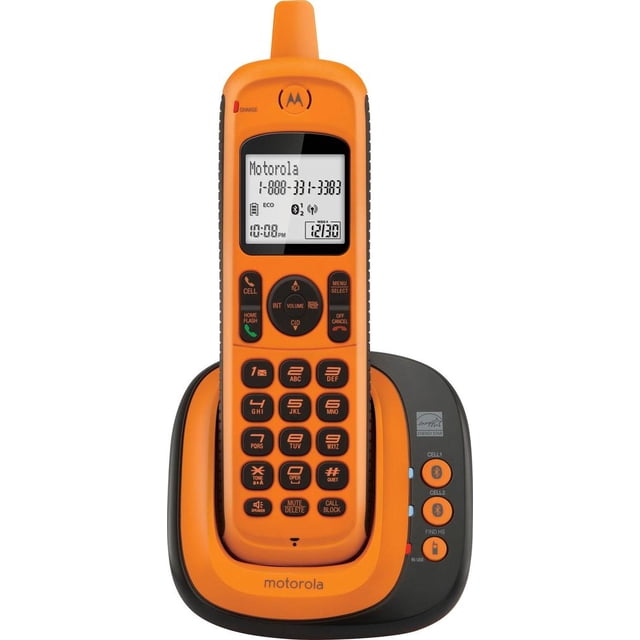 Motorola XT801 Connect to Cell Rugged Waterproof Cordless Phone ...