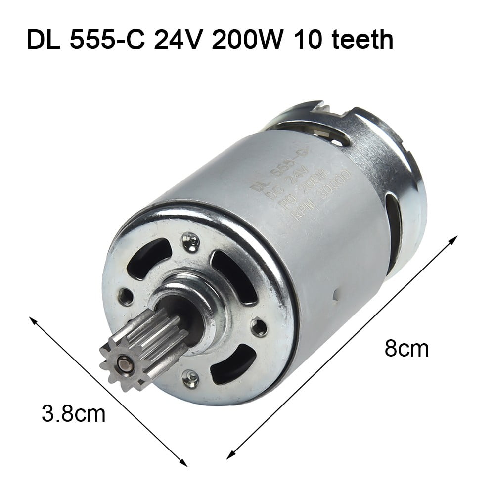 Motors For Kids Electric Car 550 Rs390 Rs380 12V 6V Dl555 24V 10 Teeth ...