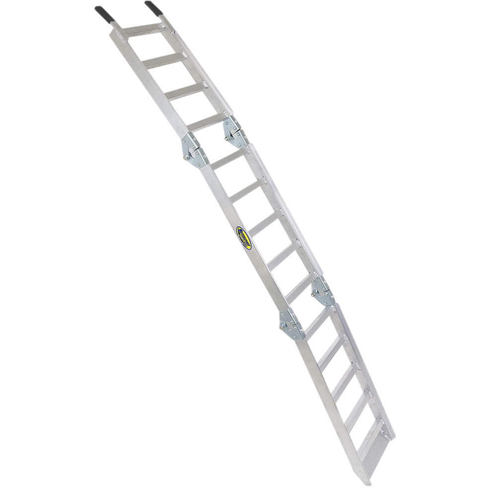 Motorsport Products 8 Foot Tri-Fold Aluminum Loading Ramp - Walmart.com