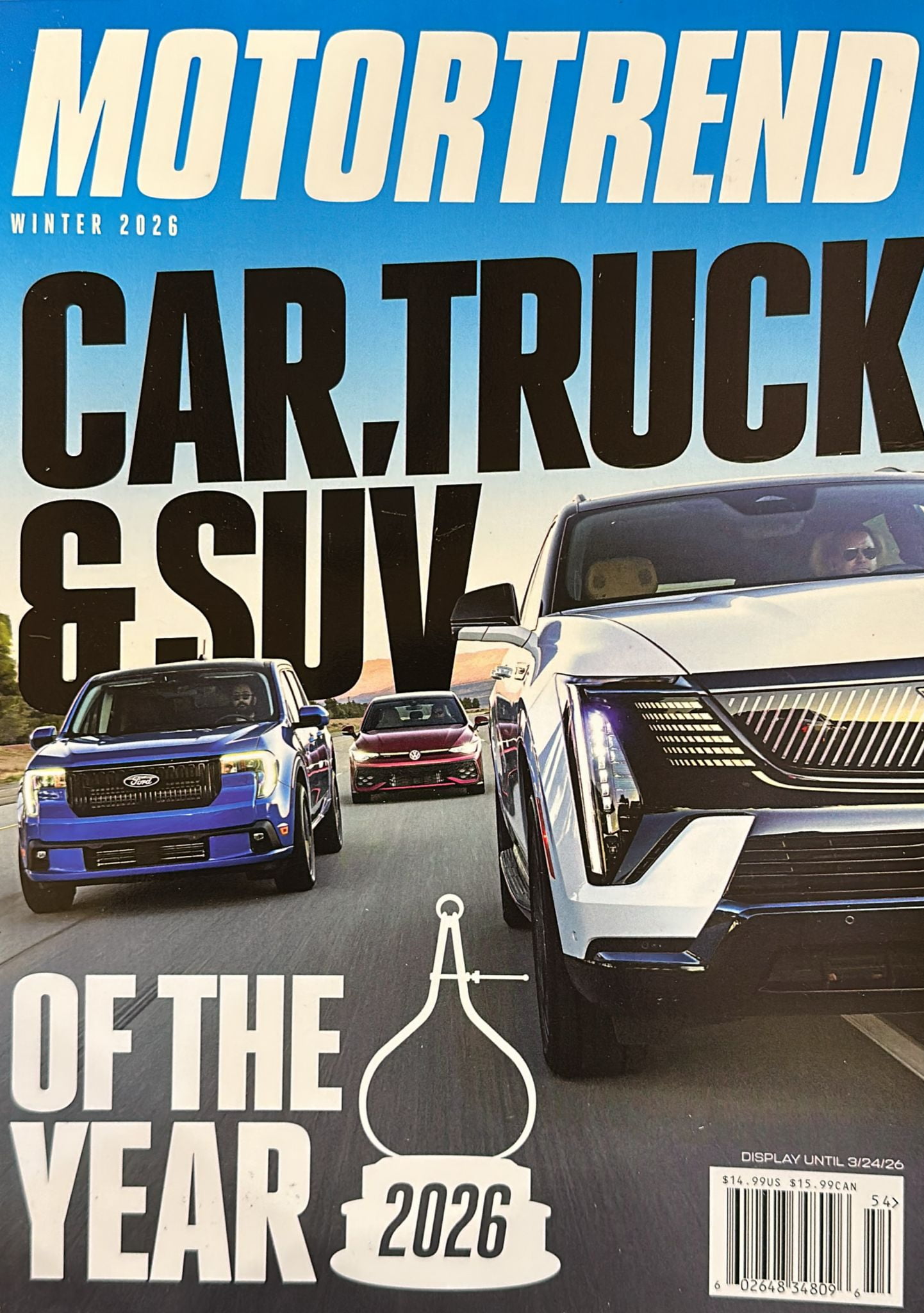 Motortrend Magazine Winter 2026 - Walmart.com