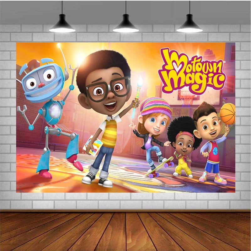 Motown Magic Backdrop Background Banner Birthday Party Supplies ...