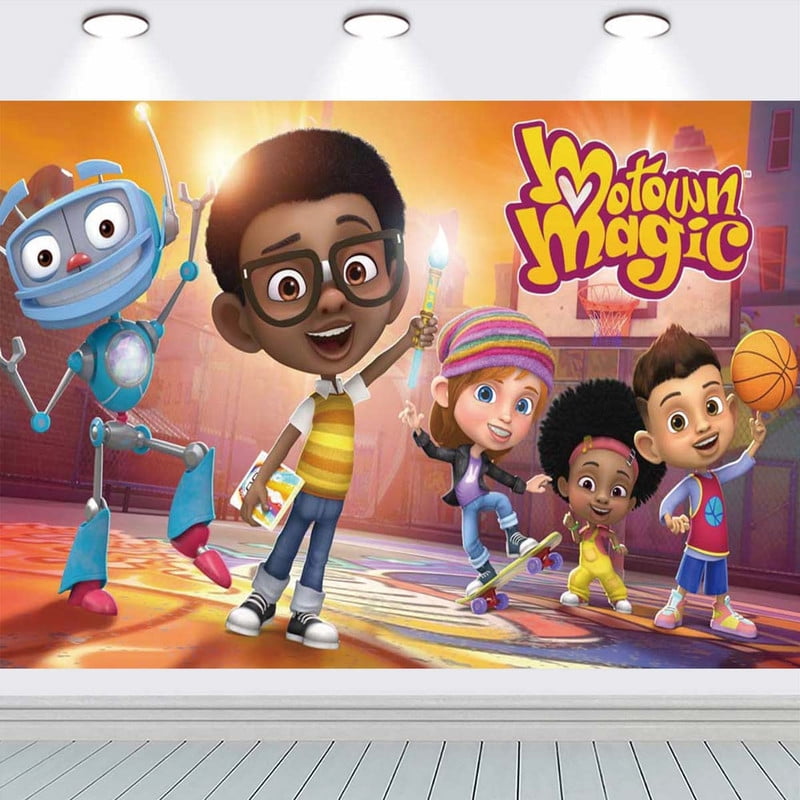 Motown Magic Party Supplies Background Backdrop Taspestry Banner Poster ...