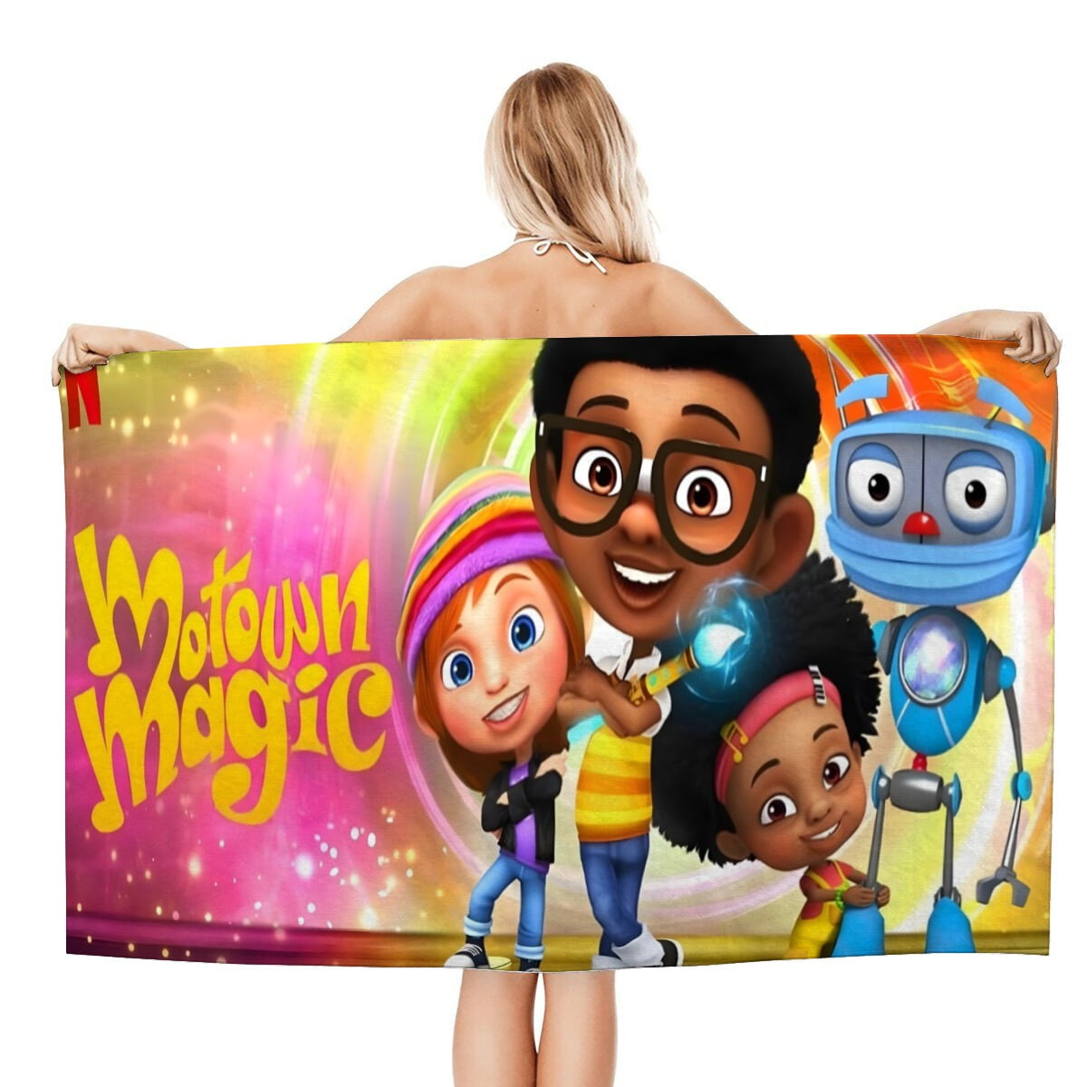 Motown Magic-theme Gifts Quick-dry Beach Towel for Women Girl Birthday ...