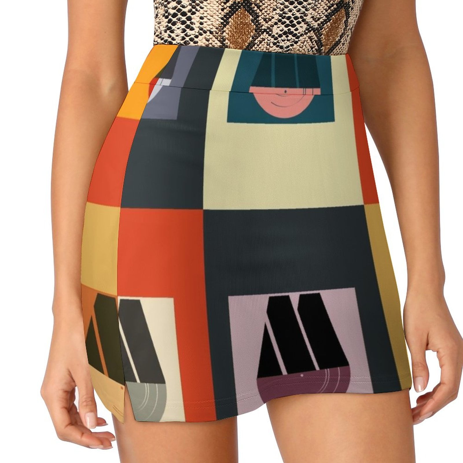 Motown Women's skirt Y2K Summer Clothes 2025 Kpop Style Trouser Skirt ...