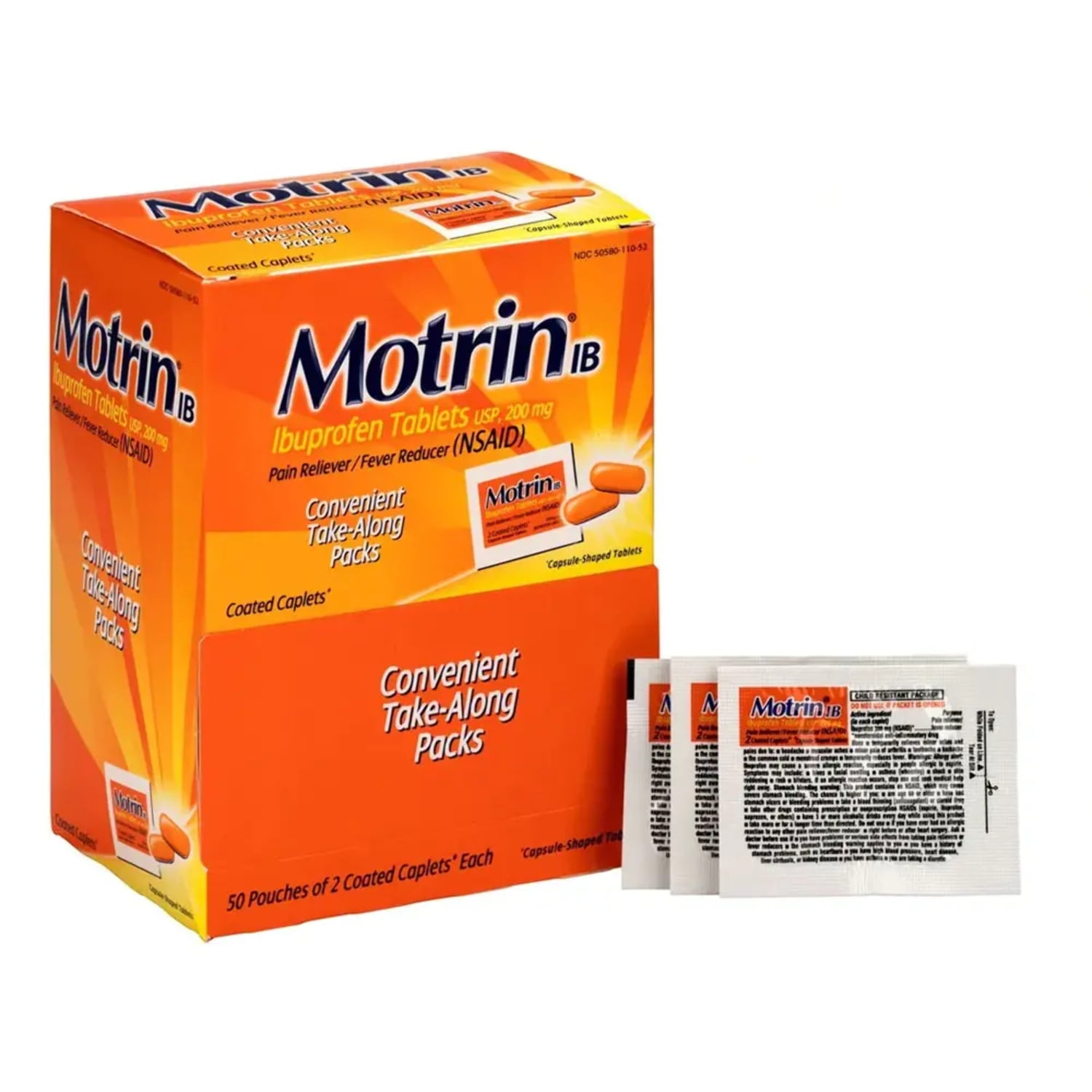Motrin Dispenser 2 ct - Case - 25 Units - Walmart.com