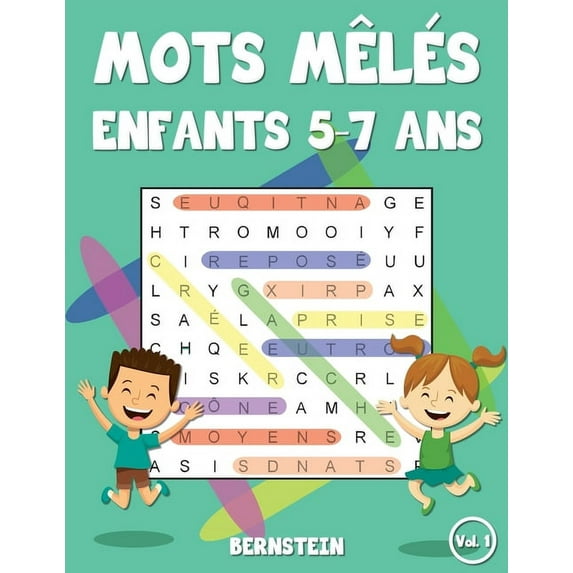 Mots Mêlés Enfants 5-7 ANS: Mots mêlés enfants 5-7 ans: 200 Mots mêlés - Jeu éducatif pour ...