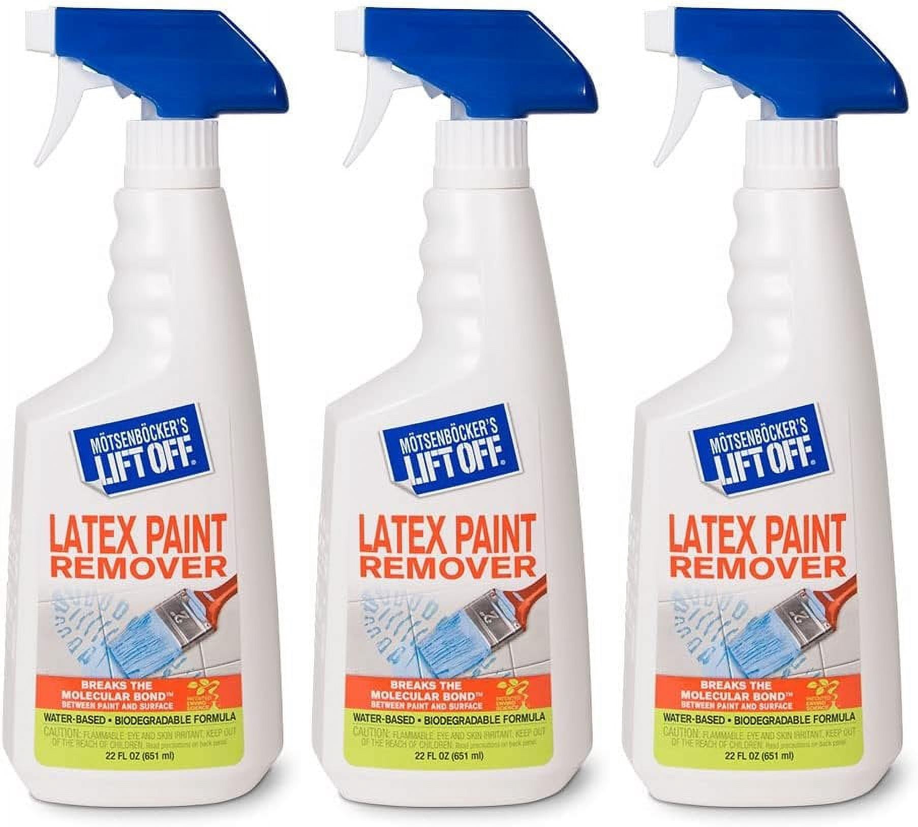 Motsenbockers Lift Off Latex Paint Remover Spray - Eco-Friendly - Pack ...