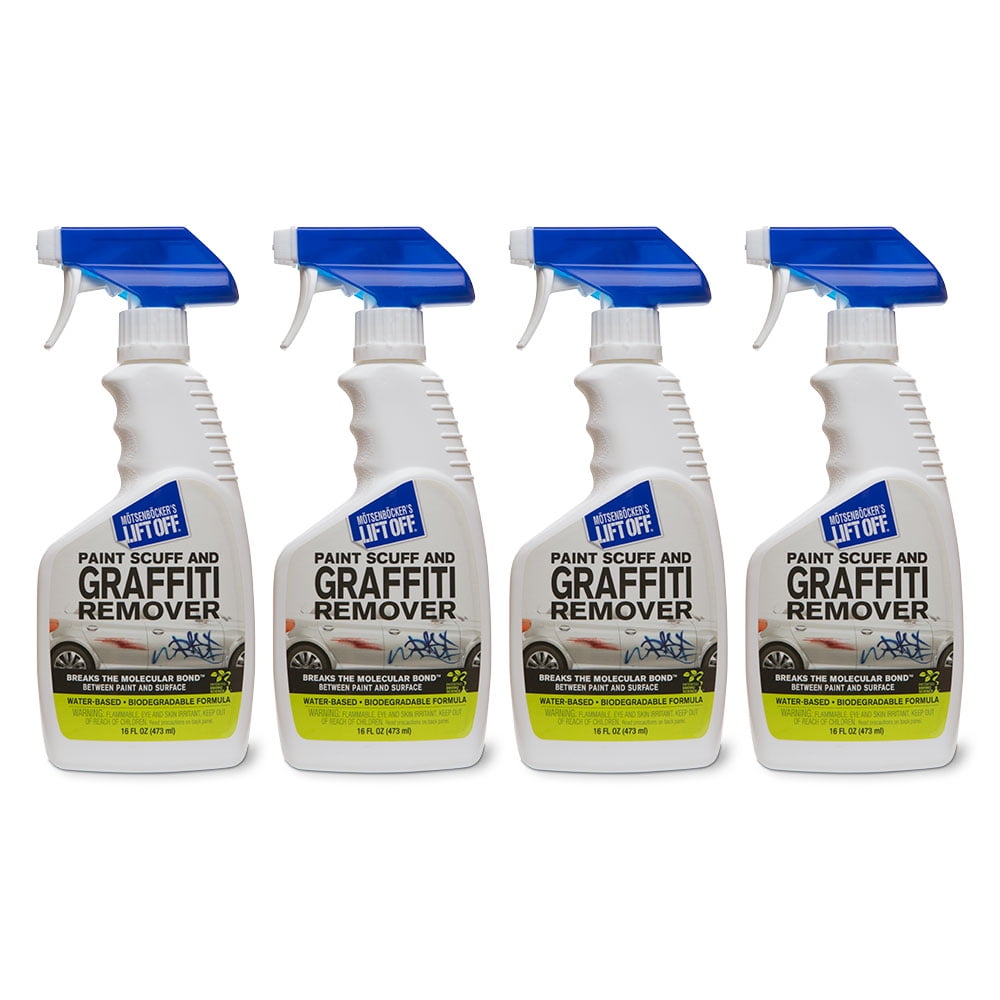 Motsenbocker's Lift Off 45406-4PK 16-Ounce Paint Scuff and Graffiti ...