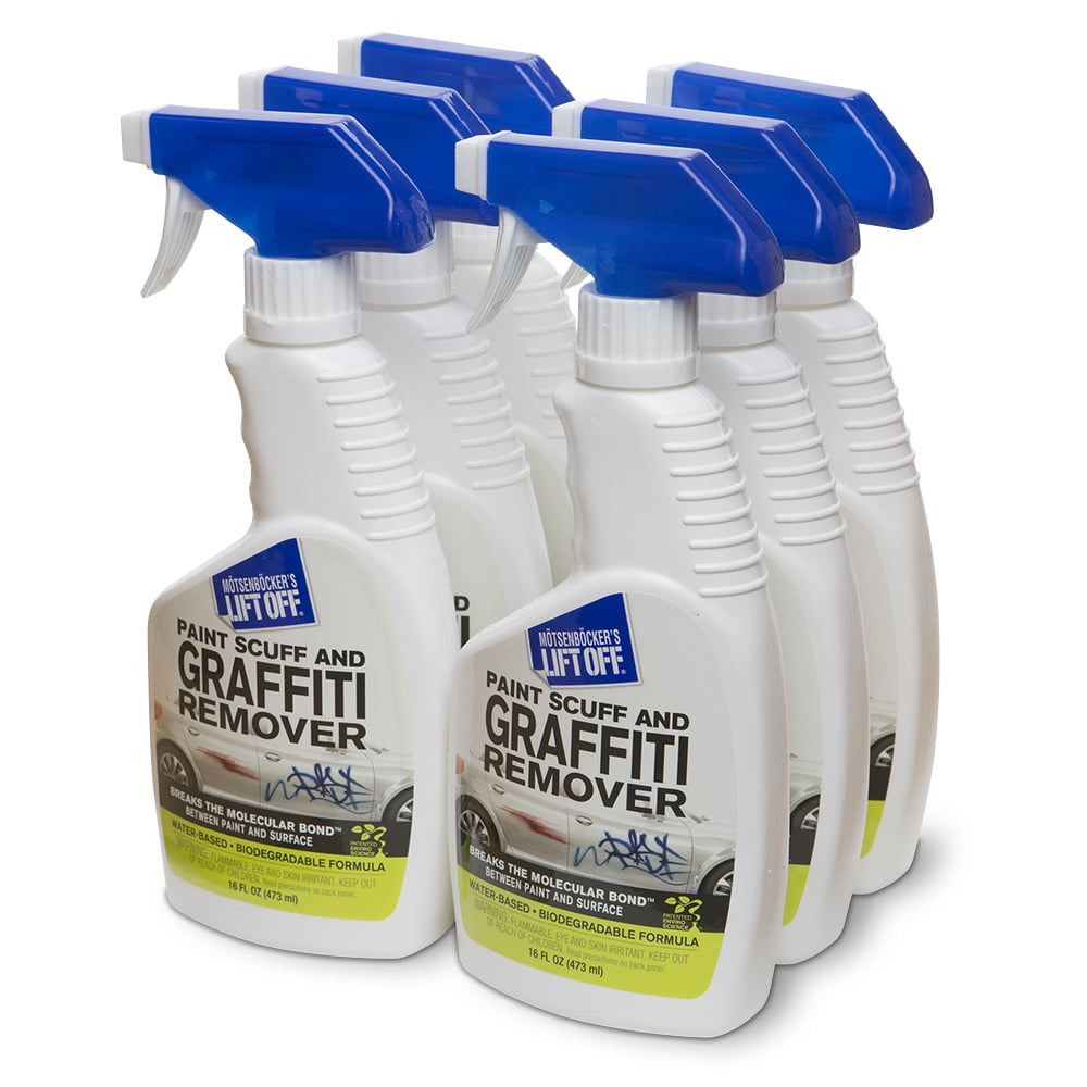 Motsenbocker's Lift Off 45406-6PK 16-Ounce Paint Scuff and Graffiti ...