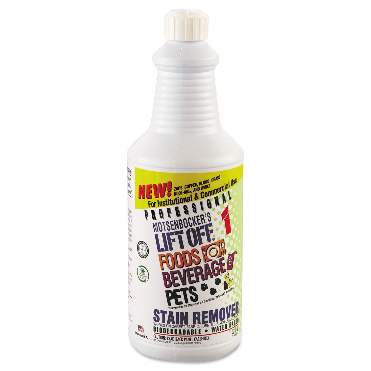 Motsenbocker's Lift-Off Food/Beverage/Protein Stain Remover 32oz Bottle ...