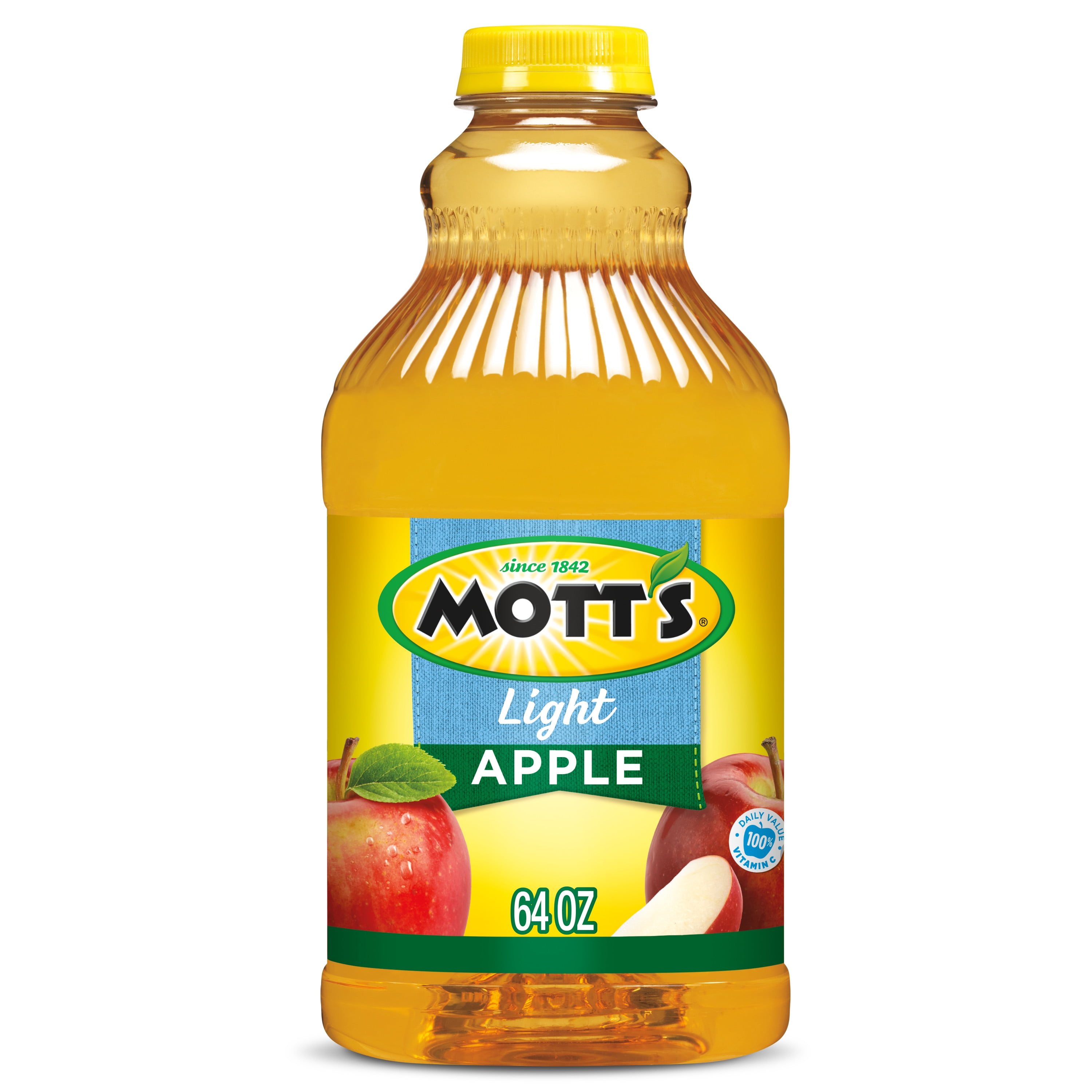 Mott's Light Apple Juice Beverage, 42% Fruit, 64 fl oz - Walmart.com