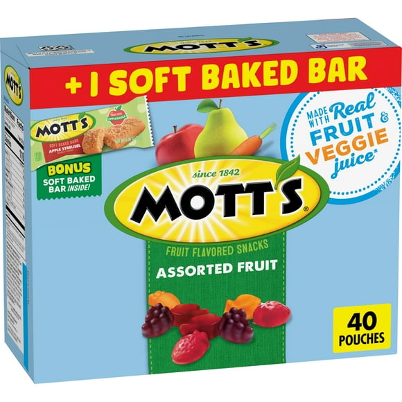 Mott's Fruit Snacks in Snacks, Cookies & Chips - Walmart.com