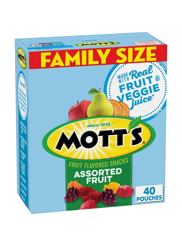 Mott's Fruit Snacks in Shop by Fruit Snacks Brand - Walmart.com