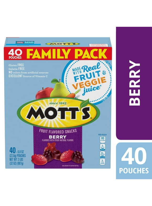Mott's Fruit Snacks in Shop by Fruit Snacks Brand - Walmart.com
