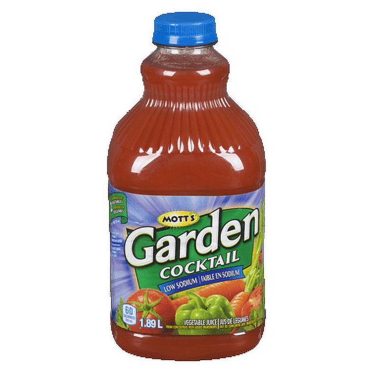 Mott's Garden Cocktail, Low Sodium, 1.89Liters/2 Quarts {Imported from ...