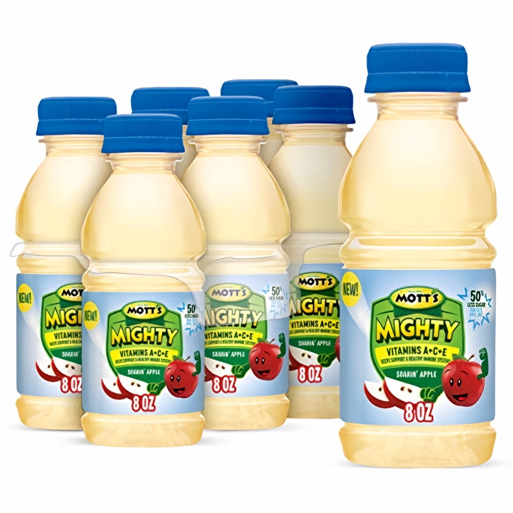 Mott's Mighty Soarin' Apple Juice Drink (Pack of 16) - Walmart.com