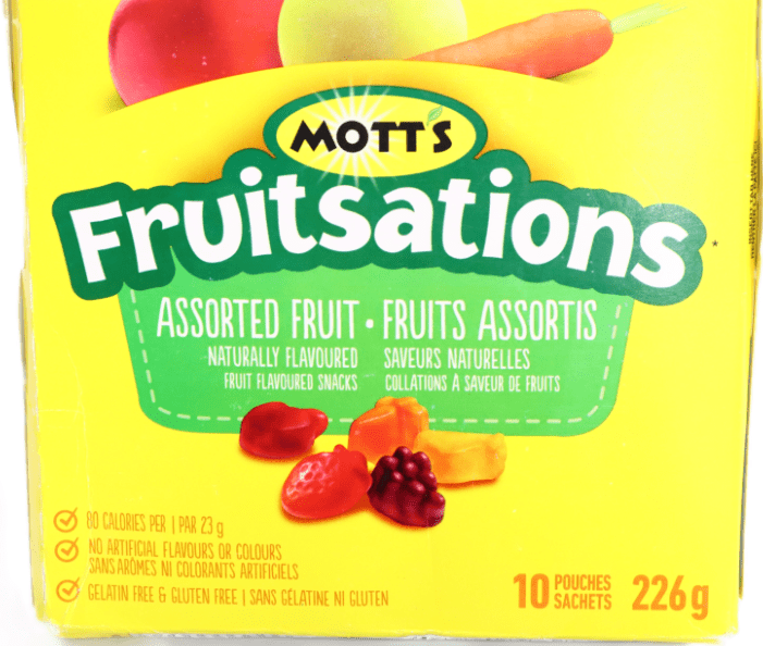 Motts Fruitsations + Veggie/Fruit Flavoured Snacks Gluten Free ...
