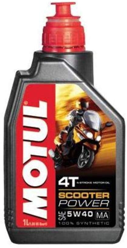 Motul Scooter Power 4t Motor Oil - 5w40-1l. 832011 - Walmart.com