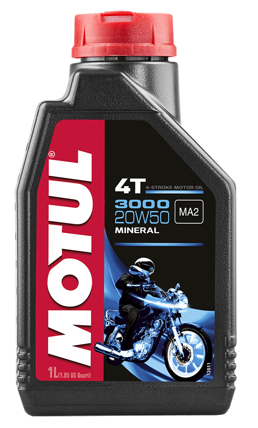 Motul 3000 4T Oil - 20W50-1L. - Walmart.com