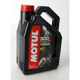 Motul 300V Synthetic Motor Oil 4 Liter - 15W50 104129 - Walmart.com