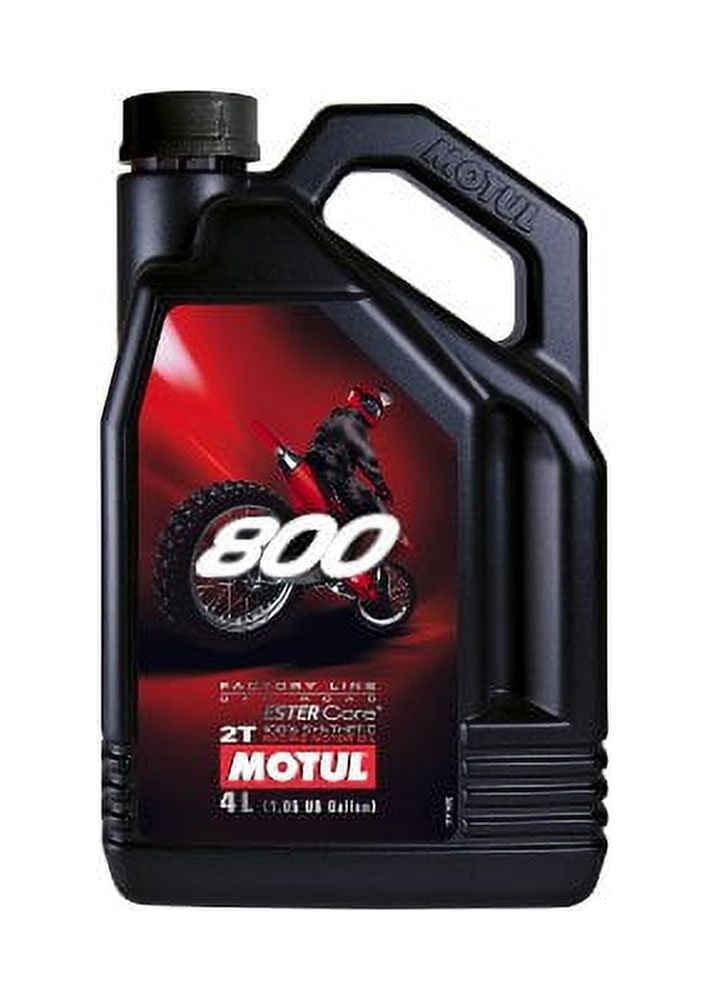 Motul 800 Ester Full Synthetic 2-Stroke Oil 4 Liter - Walmart.com