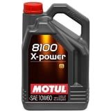 Motul 8100 X-Power 10W60 5 Gallon - 100% Synthetic Engine Oil for High ...