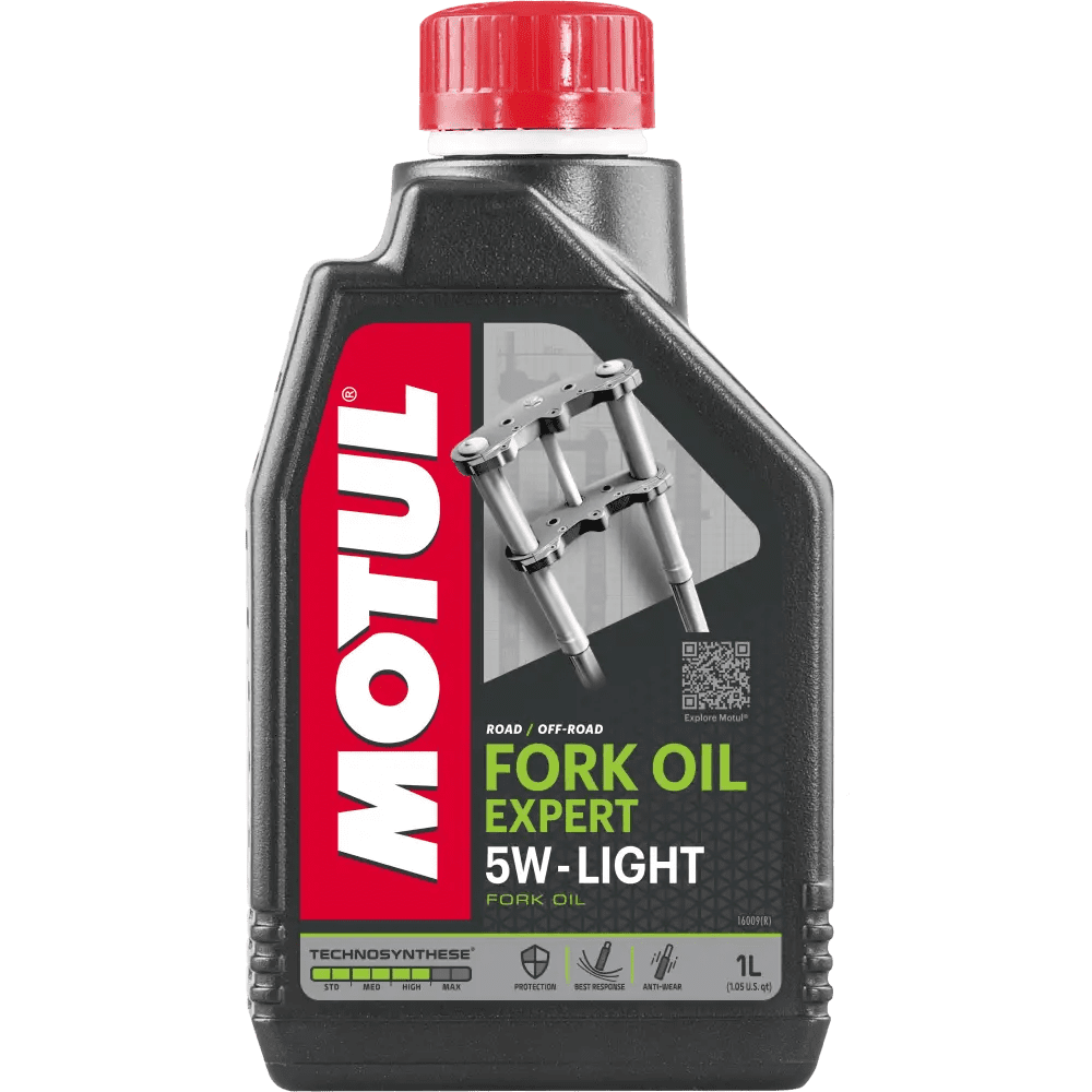 Motul Factory Line 5W Semi-Synthetic Fork Oil, Shock Oil for Telescopic ...