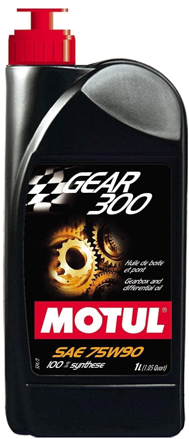 Motul Gear 300 Fully Synthetic Gearbox Oil - 75W90, 1L, Full, Pack of 6 ...