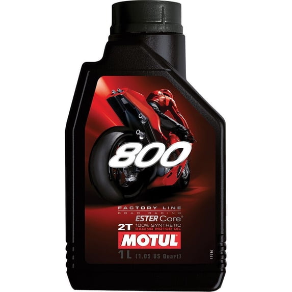 MOTUL 800 2T Road Synthetic Oil - 1L 104041 - Walmart.com