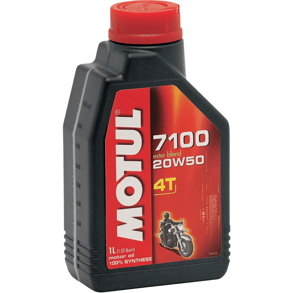 Motul Lubricants 104103 7100 4T Synthetic Ester Motor Oil - 20W50 - 1L. - Walmart.com