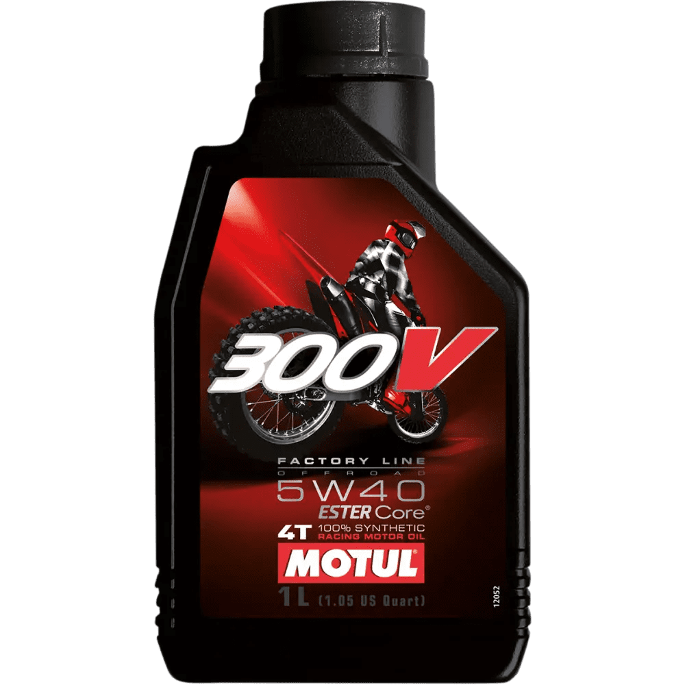 Motul Lubricants 104134 300V Offroad Synthetic Motor Oil - 5W40 - 1L ...