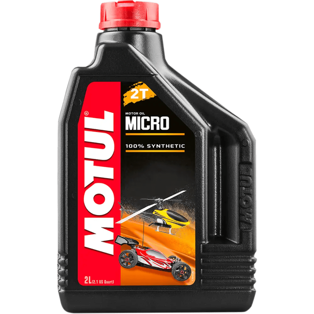 Motul USA 105940 2 Ltr Powersport Micro 2T Motor Oil for Alcohol Mix ...