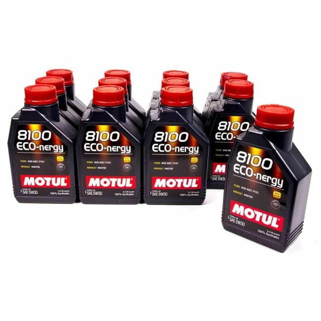 Motul USA MTL102782-12 8100 Eco-Energy 5W30 Synthetic Motor Oil - 1 ...