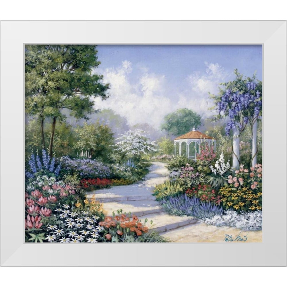 Motz, Peter 14x12 White Modern Wood Framed Museum Art Print Titled ...