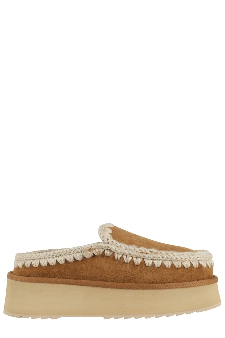 Mou Eskimo Platform Clog Brown (Women's) - Walmart.com