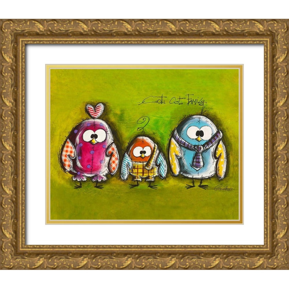 Mougin, Carine 14x12 Gold Ornate Wood Framed with Double Matting Museum ...