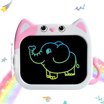 Jeexi LCD Writing Tablet Doodle Board - 10inch + Tracing Book, Colorful ...