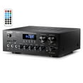 Moukey Home Theater Amplifier, 220W Bluetooth 5.0 Stereo Receiver, USB ...