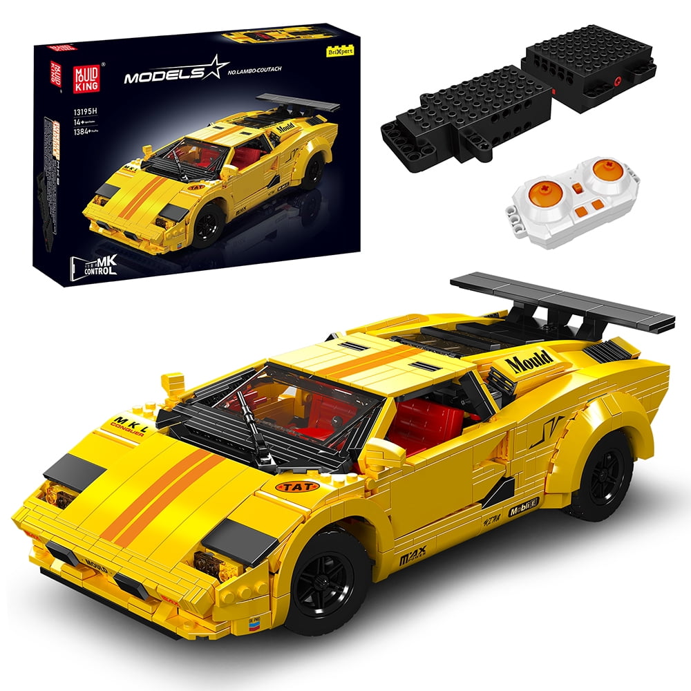 Mould King 13195H MOC Technic Car Model APP Remote Control Electric ...