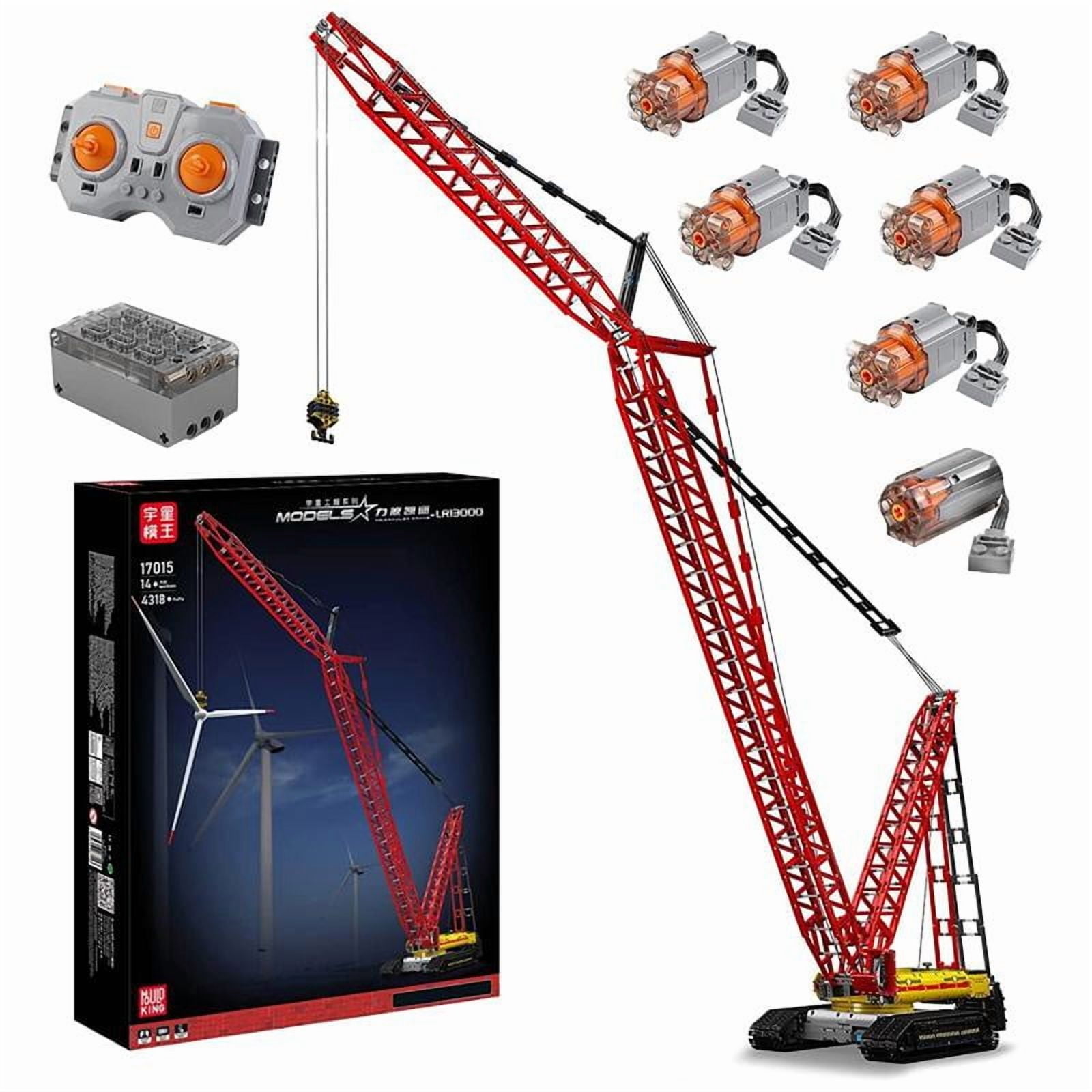 Mould King 17015 Crawler Crane Building Block Remote Control Motor Kit ...