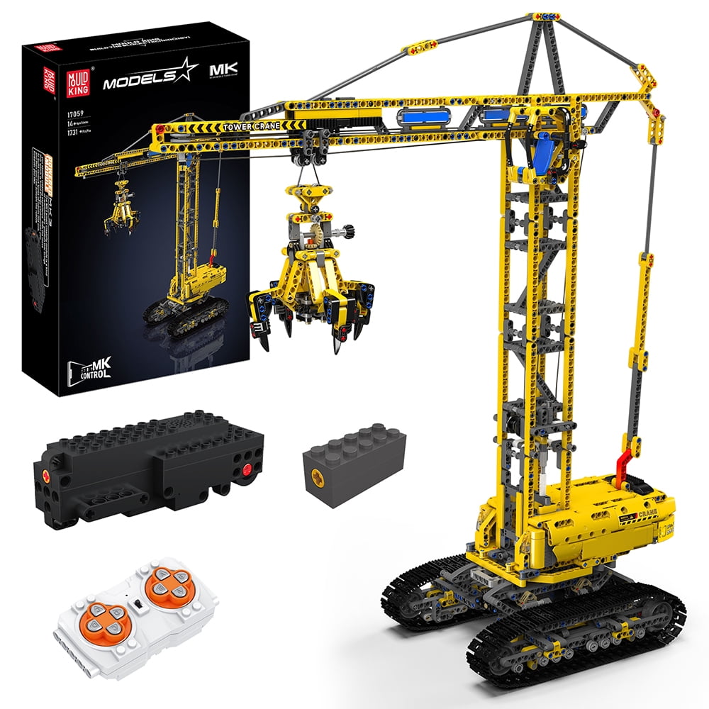 Mould King 17059 Technology Tower Crane Fixture Building Blocks Kit ...