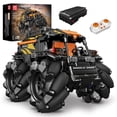 Mould King 20017 RC Technical Car Toy, 617 Pieces, Bluetooth and Remote ...