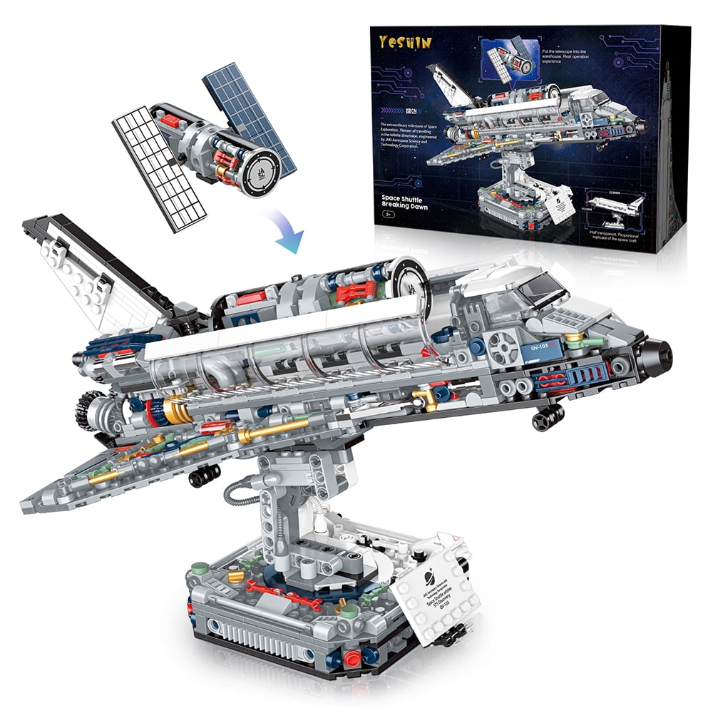 Mould King 8502 Space Shuttle Building Blocks with Mars Rover Model for ...