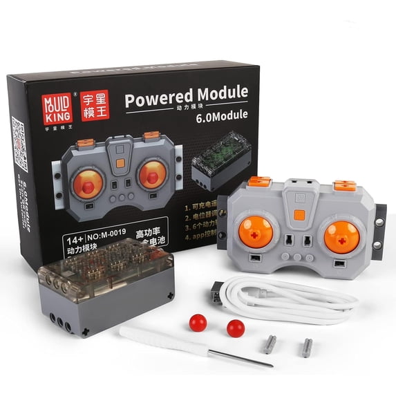 Mould King M0019 6.0 Powered Module Kit, Power Function Sets 6.0 with ...