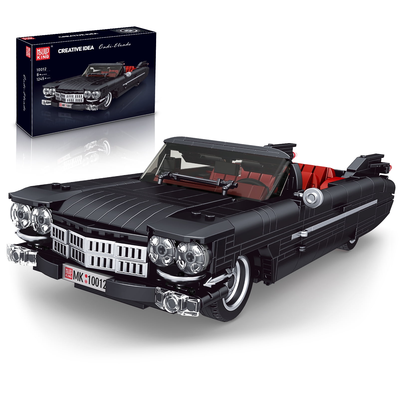 Mould King Retro Vintage Classic Car Interlocking Block Building Set ...