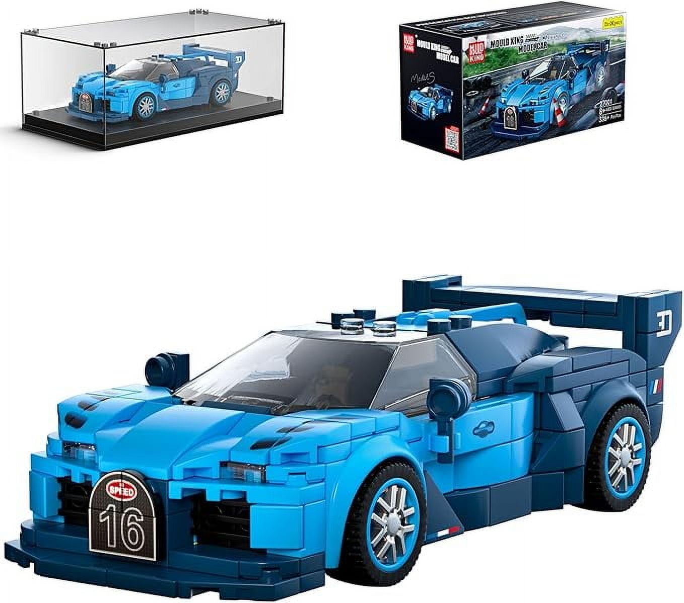 Mould King Speed Champion Car Vision GT Models Building Toys with Display Case, 27001 Model Car ...