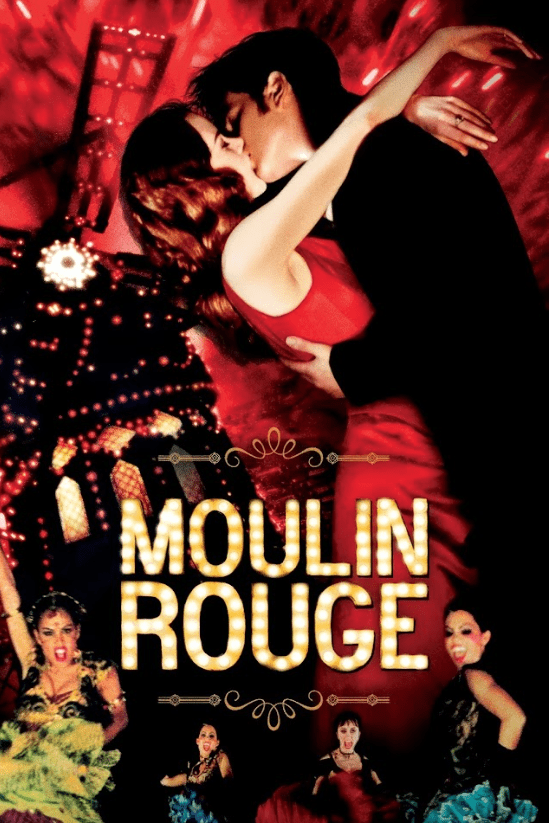 Moulin Rouge 2001 Movie Poster 24x36 - Romantic Musical, Nicole Kidman ...