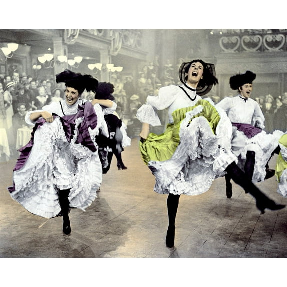 Moulin Rouge Girls Do Can Can Dance At Moulin Rouge 24X36 Classic ...
